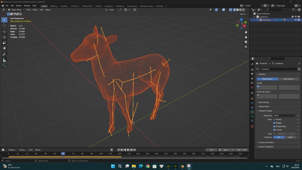 Goat_A1 - ANIMATED