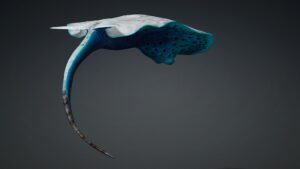 Ray Fish_A1 - ANIMATED