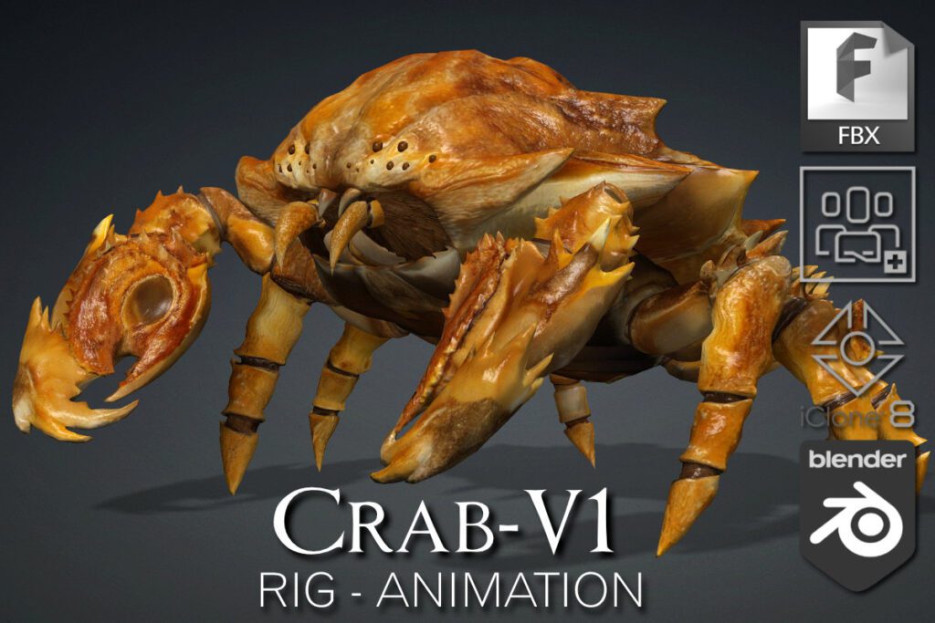Crab_V1 - ANIMATED